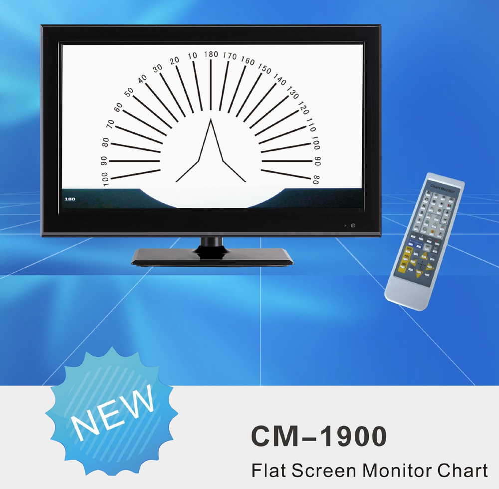 High Quality 23 Inch LCD Flat Screen Monitor Vision Chart, Chart ...